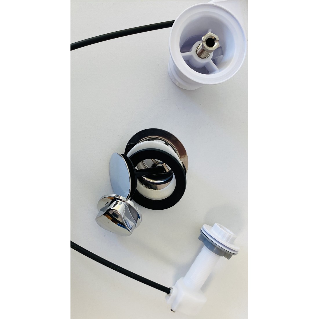EUX 651 Pop-up Waste Kit (for large bowl without an overflow)